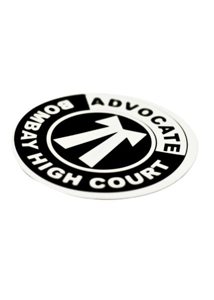 Bar Council Advocate Sticker (Bombay HC) – Car & Bike Legal Decal – Lawkart